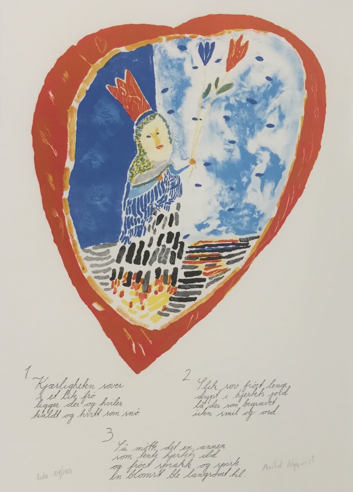 Uten tittel (innrammet) - Galleri D40 - Kunstgalleri i Oslo